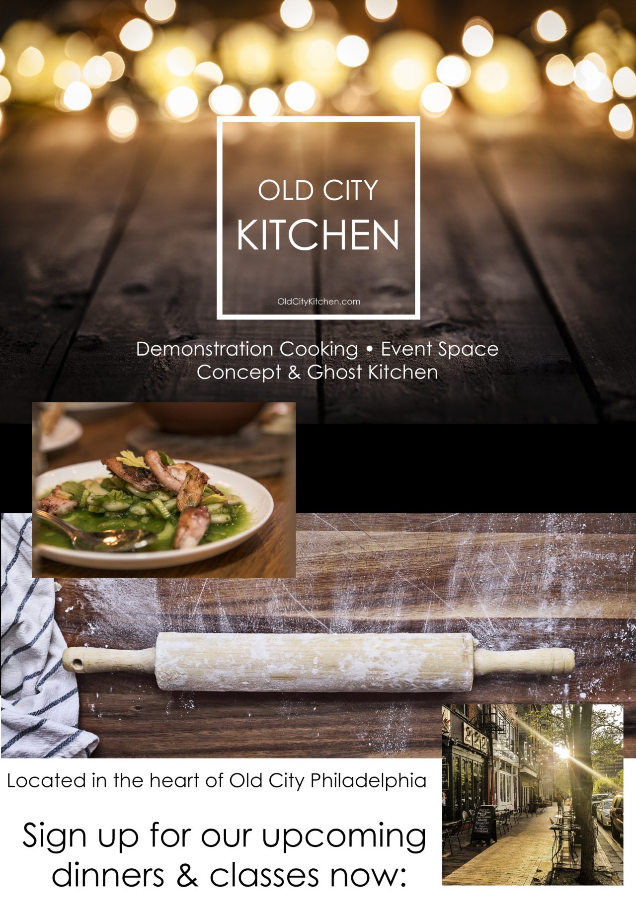 Old City Kitchen | Philadelphia cooking classes, chef dinners and ghost ...